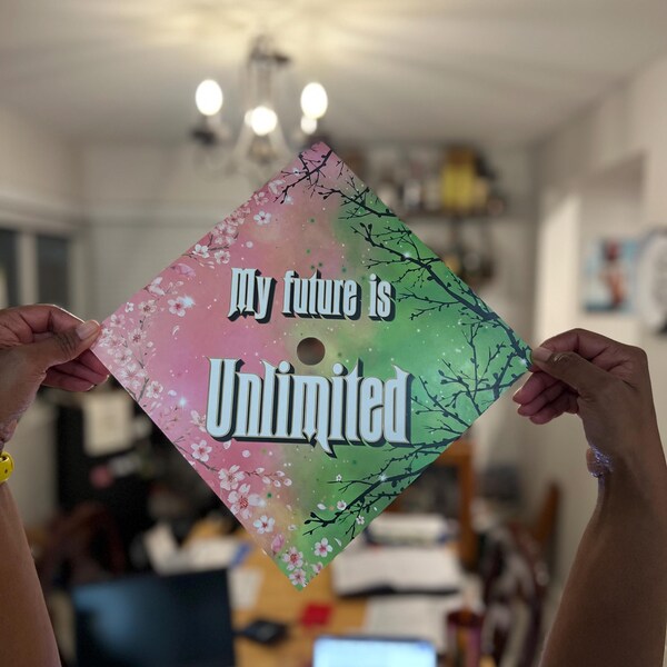 Accounting Grad Cap Design | CARDSTOCK Printed Cap Topper | Filing ...