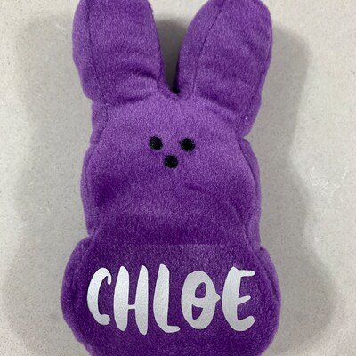 Custom Bunny Peep Toys Peep Bunnies Easter Peep Bunny Custom With Name ...