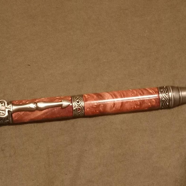 Handmade Wood Pen – Caduceus Symbol Inlay, Physician Gift - Etsy