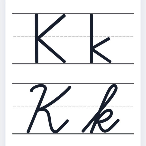 CURSIVE Handwriting ALPHABET POSTERS, Printable Classroom Decor ...