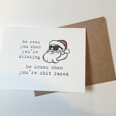 Rude Birthday Card / I Heard Old People Like Getting Cards / - Etsy