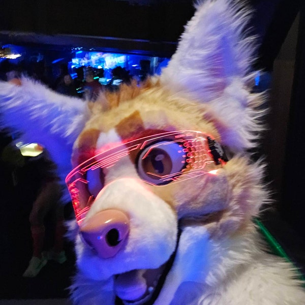 Cardboard Protogen Mask PDF *FREE- Link in Description* - Etsy