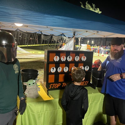 High Striker Strong Man Carnival Game 7 Foot With Hammer. Carnival ...
