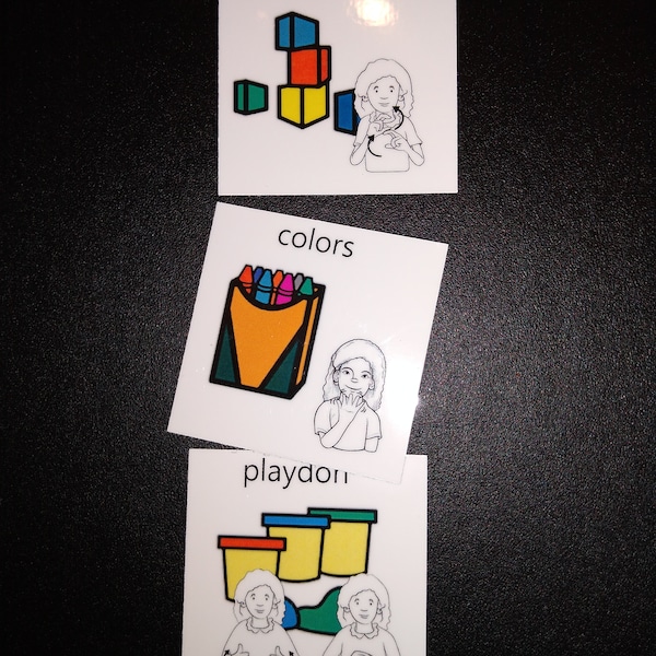 My Communicaid 1 Communication Book 215 Cards Bilingual English Spanish ...