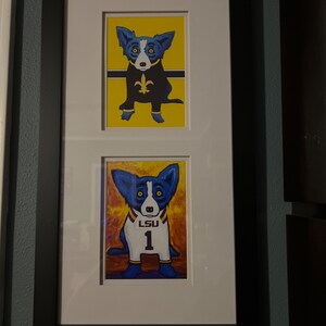 George Rodrigue Blue Dog Absolut Vodka Print Ad absolut Rodrigue matted ...