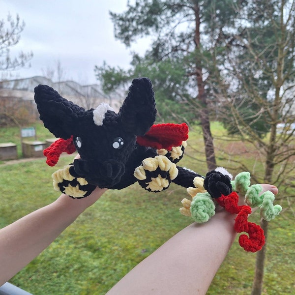Jupiter the Dragon | PDF Crochet Amigurumi Pattern - Etsy