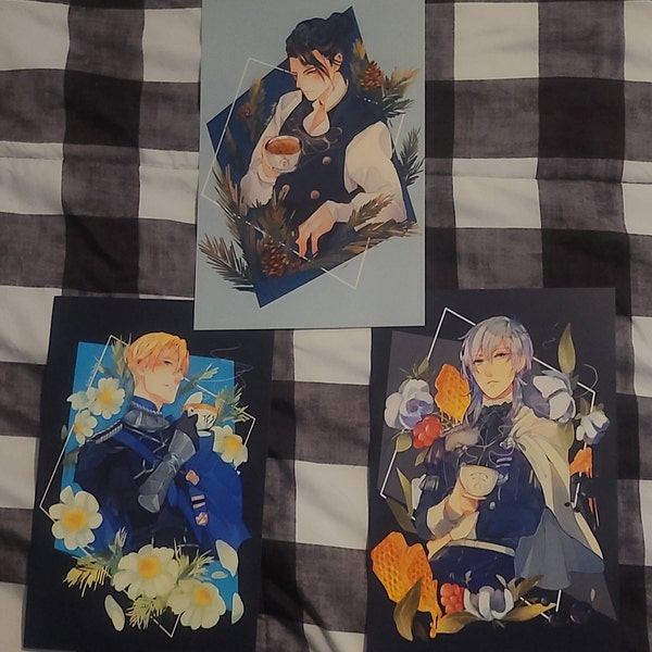 Ashen Wolves Postcards - Etsy