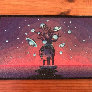 Dark Space/ Light Space Dab Mat - Etsy