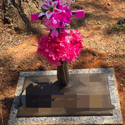 Cemetery Cross Cemetary Flowers Flowers for Grave Gravesite Decor ...