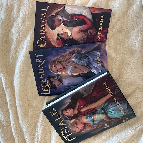 Scarlett and Julian Front Print Caraval by Stephanie Garber - Etsy