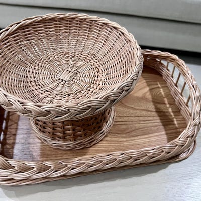 Lovely Angel Wicker Weaved - Etsy