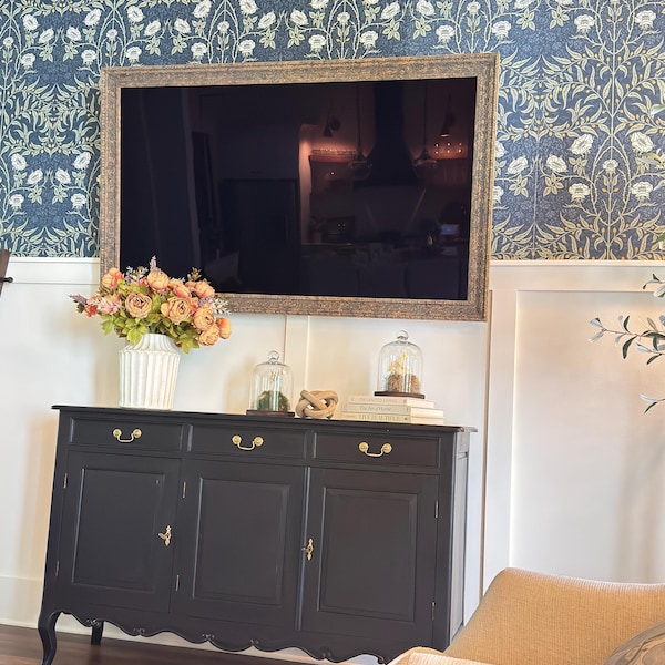 New Custom TV Frame for ANY Television From Flatscreen Framing , Wood ...
