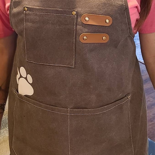 Waterproof Dog Groomer Apron for Pet Groomer Gift for Dog Groomer Gift ...