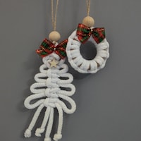 Wednesday Addams Handmade Macrame Doll|key Chain Wednesday|handmade ...