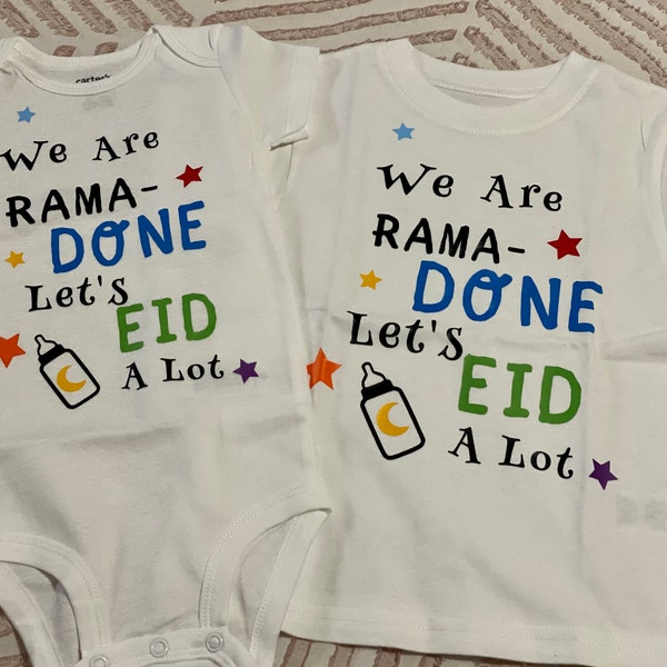 Funny Eid Baby Outfit, Baby's 1st Eid, Eid Mubarak, Eid Ul Fitr ...