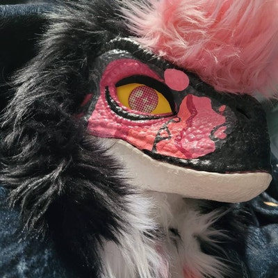 Giga Mask, Dino Raptor Mask, Giganotosuarus Mask, Dinosaur Mask ...