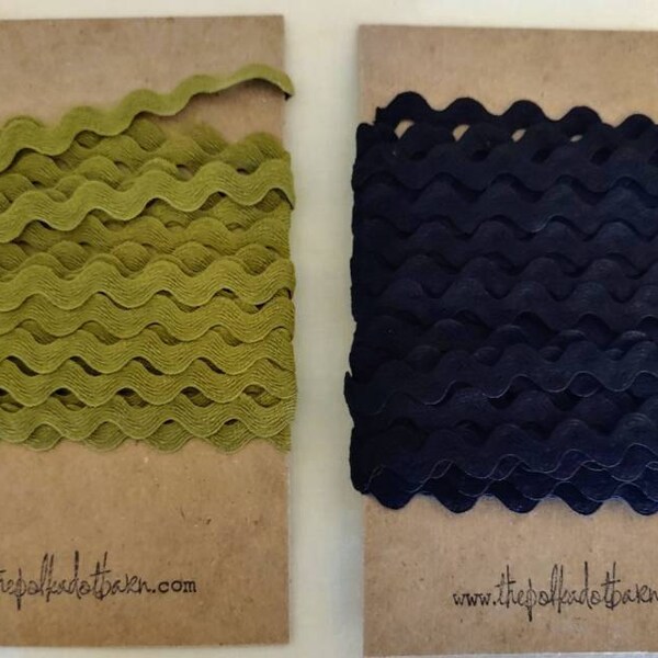 OLIVE GREEN Mini Ric Rac - Olive Green Ric Rac - Green Zig Zag Trim ...