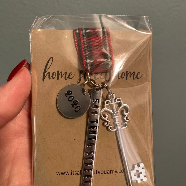 Housewarming Gift New Home Ornament Personalized, House Gifts, New Home ...