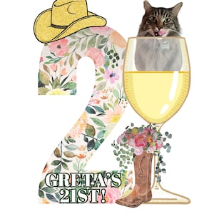 Pink & Preppy Alcohol Bottles Digital Poster 16x20 | Digital Poster ...