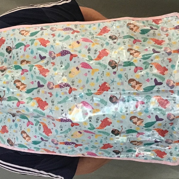 Handmade Pretty ABDL Waterproof Diaper Cover, Frilly Satin and so Cute ...