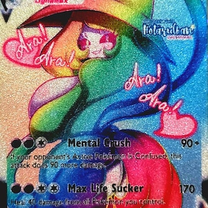 Orica Custom Pokémon Full Art Card Gardevoir GX - Etsy