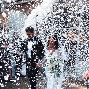 Crisp White Biodegradable Confetti Party Confetti Perfect for Classic ...