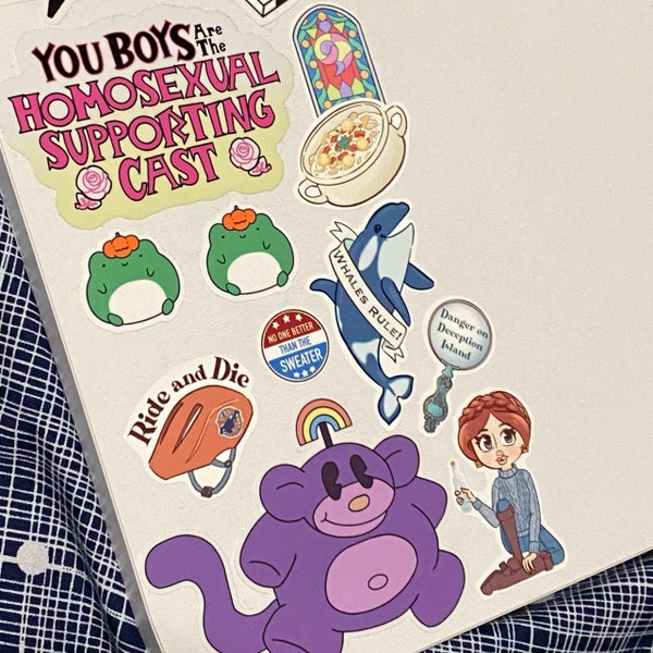 Nancy Drew- Danger on Deception Island- Sticker Sheet - Etsy