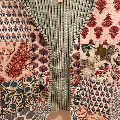 LUXURY Quilted Robe, Quilted Kimono, Robes , Traditional Kimono, Cotton ...