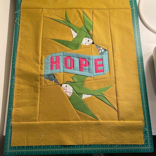 HOPE Tattoo Quilt PDF Pattern - Etsy