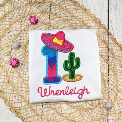 Fiesta Applique Embroidery Design Set. Mexican Fiesta Embroidery ...