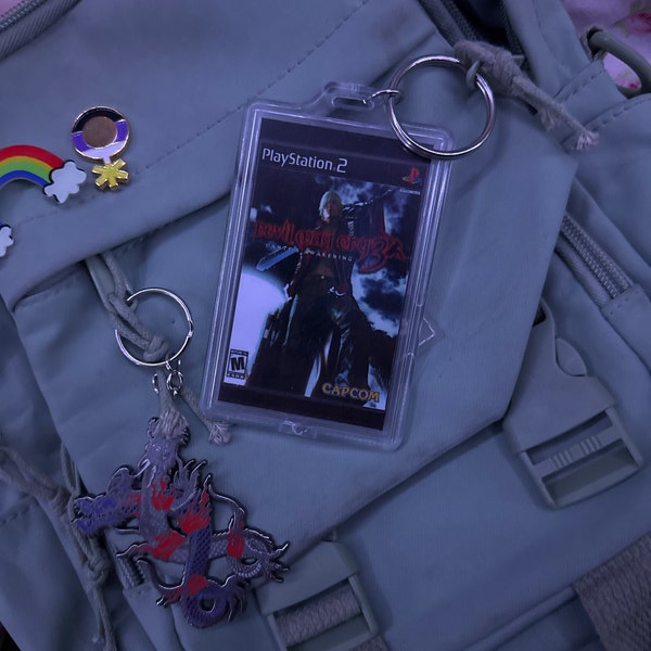 Lollipop Chainsaw "video Game Cover Art Custom Key Chain Display ...