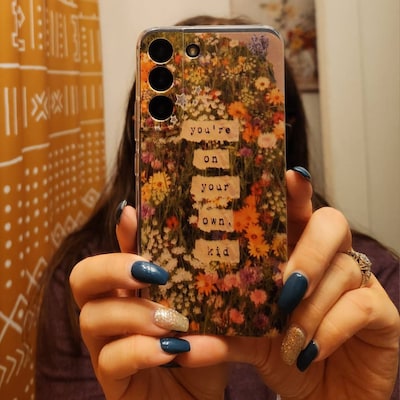 Taylor Evermore Art Phone Case Folklore Lyrics Aesthetic Collage iPhone ...