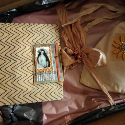 Paper Mache Ship With French Linen Sails - Etsy