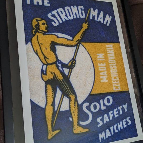 Vintage Camera Matchbox Print Aesthetic Wall Art Vintage Eastern Europe ...