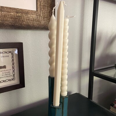 O Shaped Candle Ribbed Candle Circle Candle Home Decor - Etsy