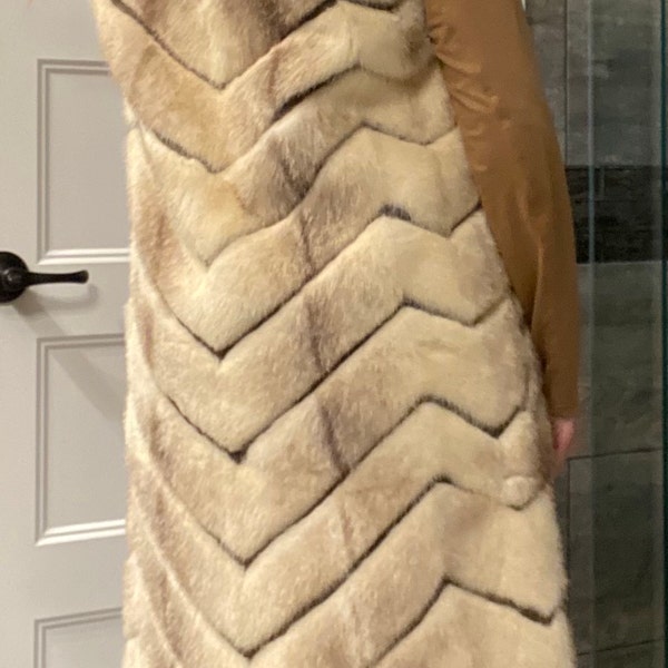 Vintage Black Skunk Fur Coat Art Deco - Etsy