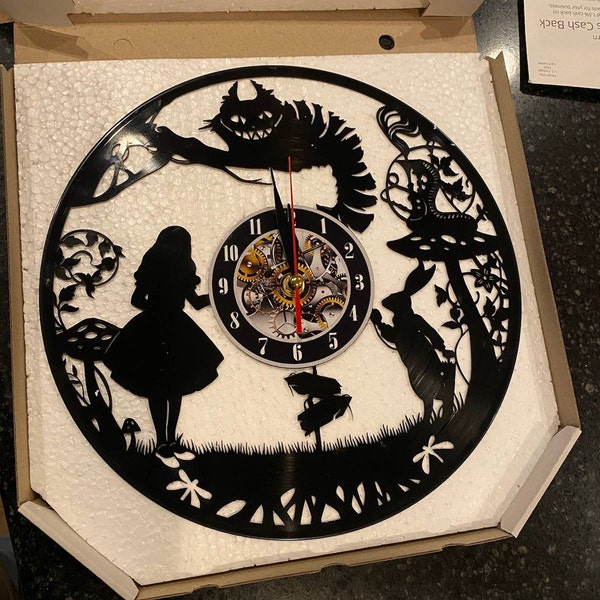 Mechanic Tools Garage Vinyl Record Wall Clock 12" Gifts for Him Her ...