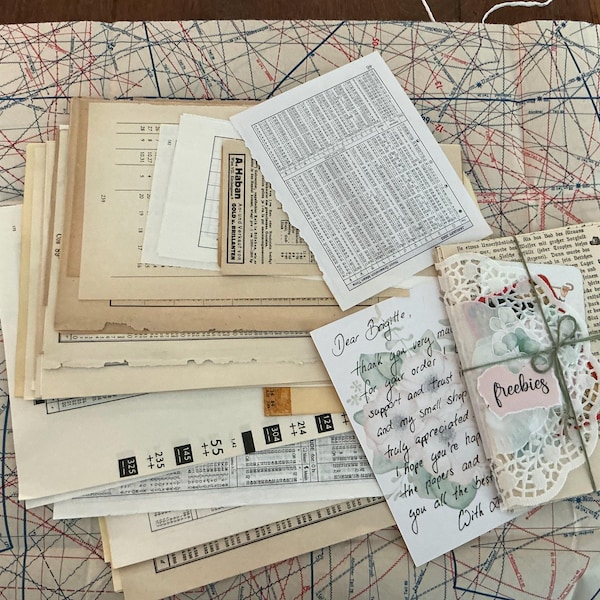 Vintage Office Papers | 1930s - 1970s Ephemera | Forms, Ledger, Letters ...