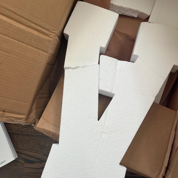 Jumbo Free Standing Foam Letters and Numbers: DIY Signs & Decor - Etsy