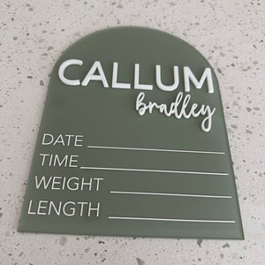 Acrylic Baby Milestone Marker, Baby Milestone Discs, Interchangeable ...