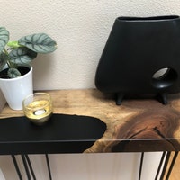 Custom Made Office Desk Epoxy River Desk Waterfall Desk With Epoxy ...