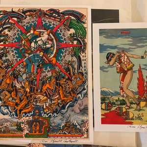 Xochiquetzal and the Coral Snake. Mexica, Aztec, Tarot, Mexica Heart ...