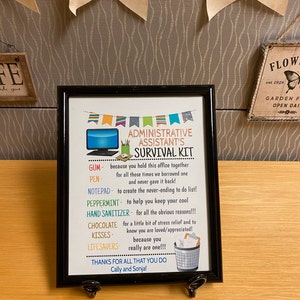 Vet Tech Survival Kit Gift Tags, Veterinarian, Animal Hospital Staff ...