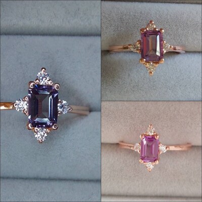 Ring Genuine Yellow Topaz-november Birthstone Ring-yellow Gemstone ...