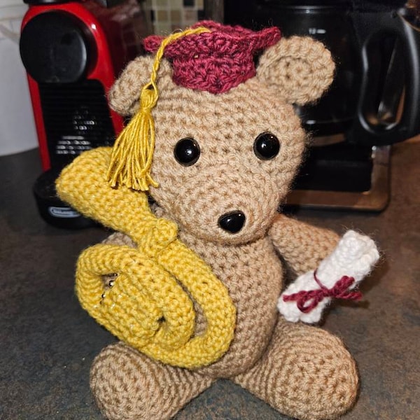 PATTERNS PDF Brass Instruments Amigurumi Pattern Set With Trumpet ...