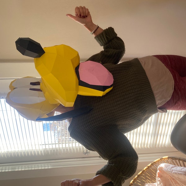 PLUTO DOG MASK Diy - Etsy
