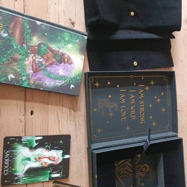 The Wild Muse Oracle Deck & Guidebook indie Oracle Deck vanessa ...