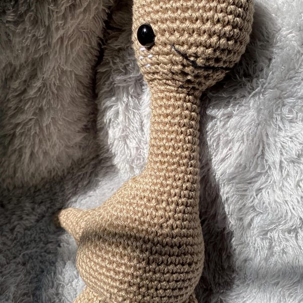 PATTERN: Bruno the Brontosaurus - Crochet Brontosaurus Pattern ...