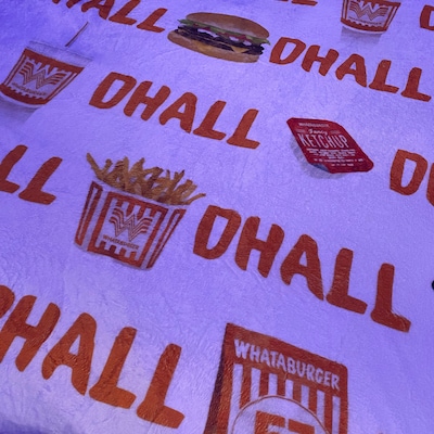 Whatablanket Personalized Whataburger Blanket With Name Custom Font and ...