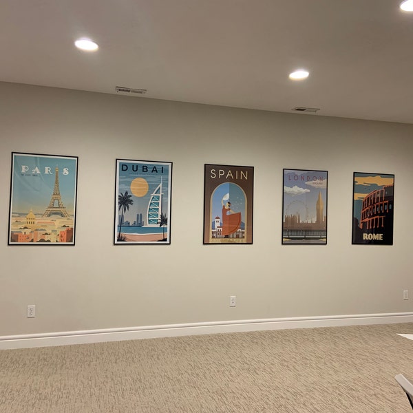 USA Maps With States Details Posters - Poster Printing - Wall Art Print ...